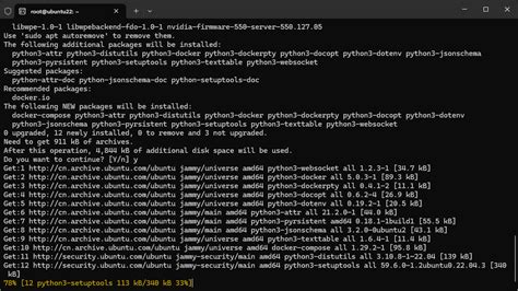 Ubuntu2204系统安装部署docker和docker Compose全过程ubuntu2204安装docker Compose Csdn博客