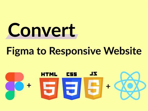 figma to responsive website html css react upwork