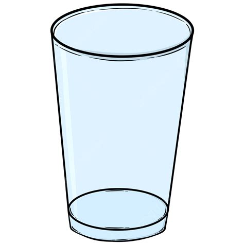 Empty Drinking Glass Clip Art