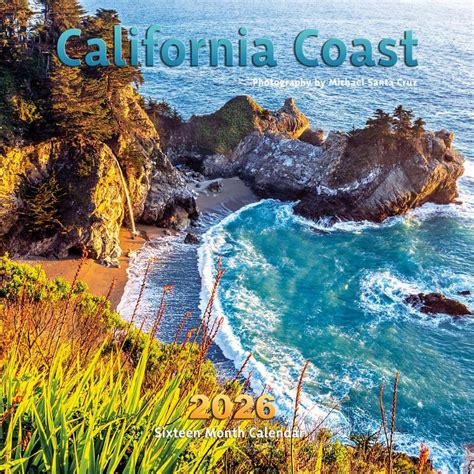California Coast 2026 Wall Calendar