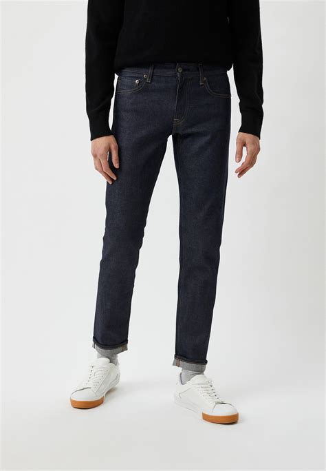 Джинсы UNIQLO селвидж, цвет: синий, RTLACG498601 — купить в интернет ...
