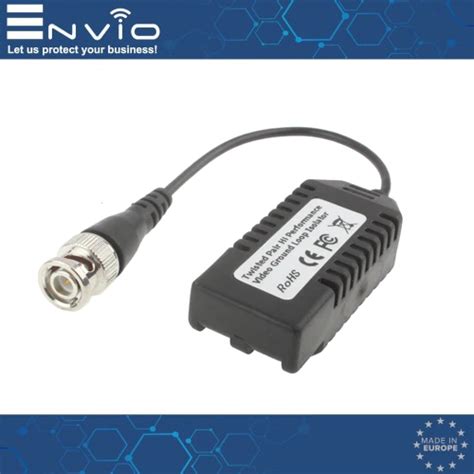 1 CHANNEL TWISTED VIDEO GROUND LOOP ISOLATOR FOR CCTV Envio Security