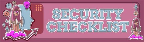 Conceptual Caption Security Checklistprotection Of Data And System Guide On Internet Theft