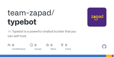 GitHub Team Zapad Typebot Typebot Is A Powerful Chatbot Builder That You Can Self Host