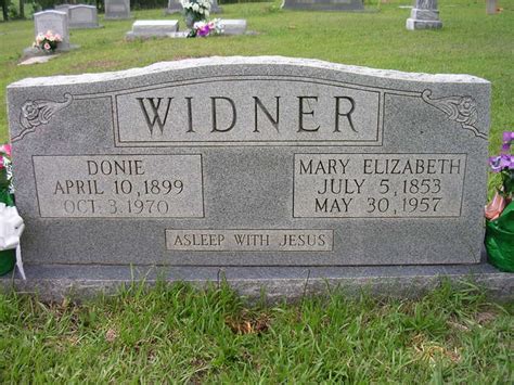 Mary Elizabeth Mooney Widner 1853 1957 Find A Grave Memorial