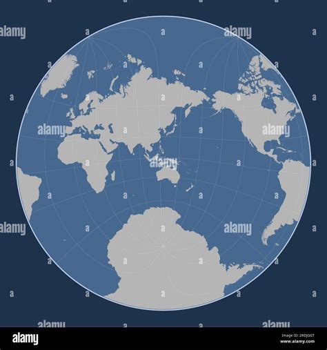 Shape Of The Timor Tectonic Plate On The World Contour Map Map In The Lagrange Oblique