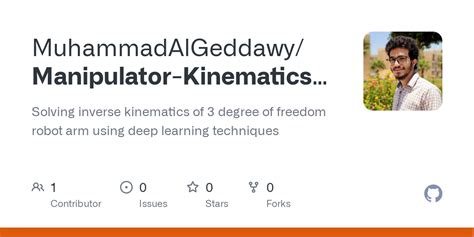 Github Muhammadalgeddawymanipulator Kinematics Using Deep Learning Solving Inverse