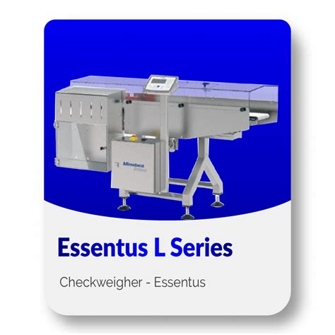 Detail Minebea Checkweigher Essentus H Series Pt Metrix Inspira