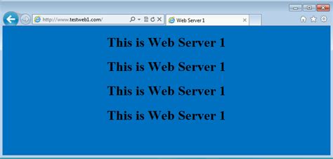 Set Up Reverse Proxy For Web Servers With IIS SYANG IO