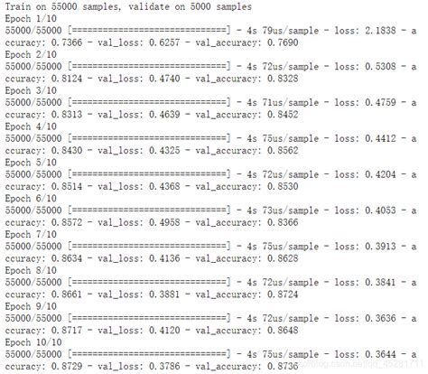 Tensorflow跑fashion Mnist数据集全过程（利用jupyter内含源码详细解析）tensorflow可视化