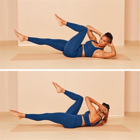 Crunches Exercise Steps