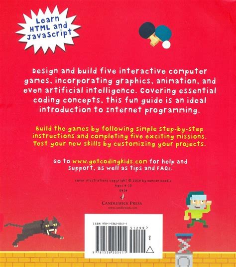 Get Coding 2 Build Five Computer Games Using Html And Javascript