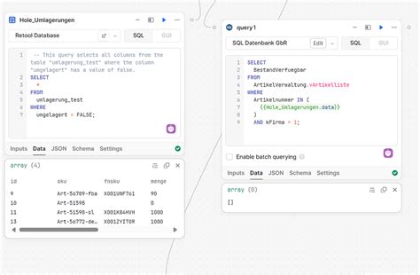 Use Output Data From One Query In Another Query 💬 Queries And Resources Retool Forum