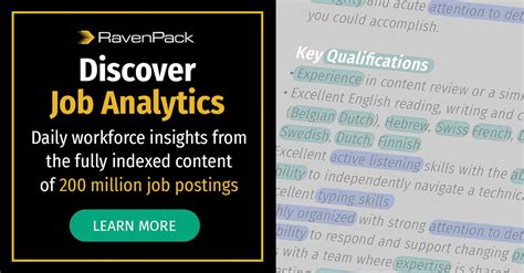 Avinash Ahuja On Linkedin Job Analytics Data Ravenpack