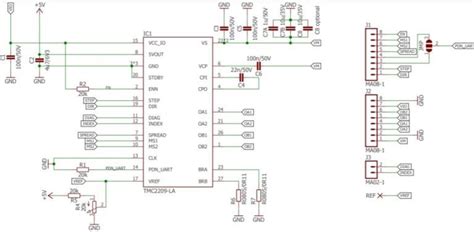 Tmc2209 Stepper Motor Driver Module Pinout Features And Interfacing