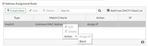 Technical Tip How To Block Unknown Mac Addresses Fortinet Community