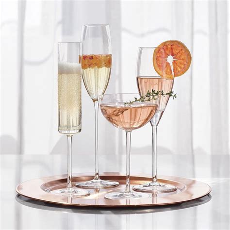 Camille Long Stem Wine Glasses Crate And Barrel