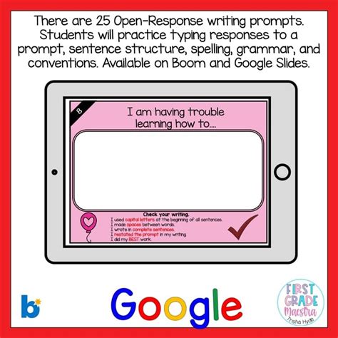 Digital February Writing Journal Prompts Quick Writes Tpt