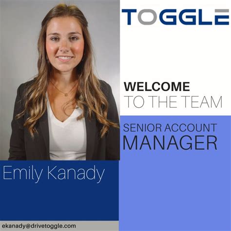 Its Always Exciting To See The Team Grow At Toggle Inc Emilys Expertise In The Industry