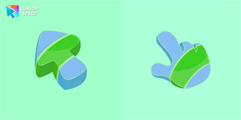 Cute Cursor Cursor Blue Abstract Texture For Chrome Cursor Space