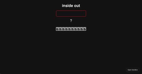 react codesandbox