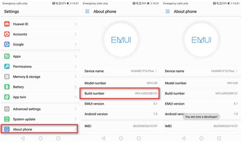 How To Enable USB Debugging Mode On Huawei P10