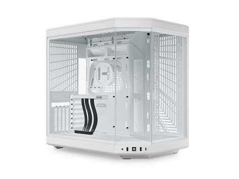 Hyte Y70 Cs Hyte Y70 Ww Dual Chamber Mid Tower Atx Case Snow White