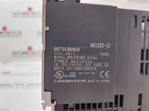 Mitsubishi Q Jcpu Cpu Unit Vac Aeliya Marine