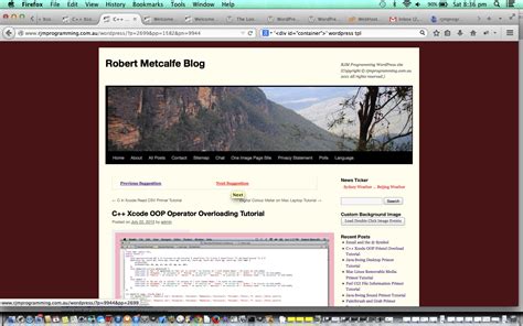 Wordpress Blog Course Design Primer Tutorial Robert James Metcalfe Blog