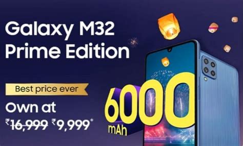 Samsung Galaxy M32 Prime Edition Listed On Amazon Available For As Low