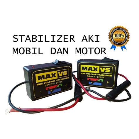 Stabilizer Aki Accu Voltage Penstabil Tegangan Aki Motor Mobil Lazada