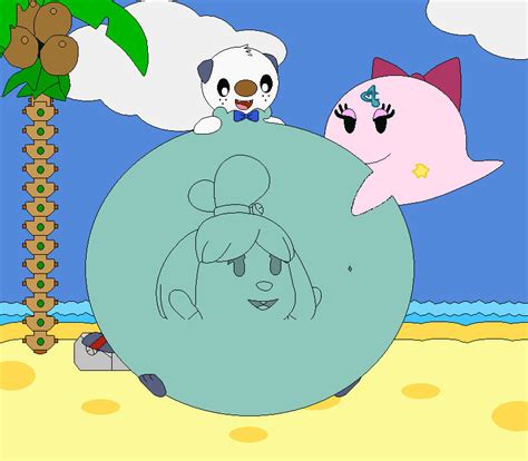 Aqua Berry Ate Isabelle By Poke Star Mushroom On Deviantart