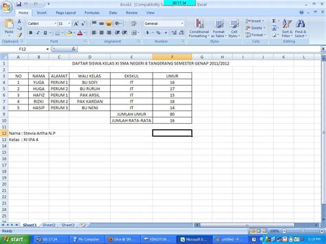 Materi Dasar Ms Excel K POP FEVER