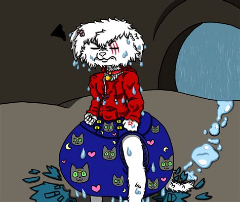 Pc Rain Soaked Kitty Alt Diaper — Weasyl