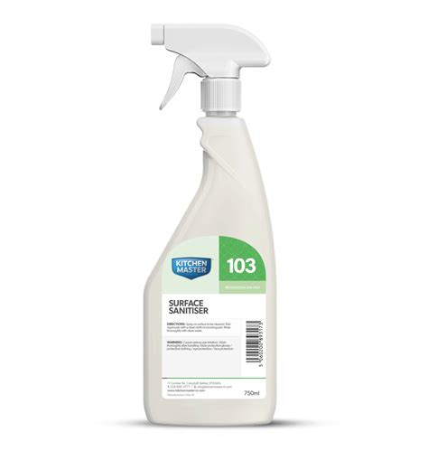 Surface Sanitiser 103 Kitchenmaster The Hygiene Specialists