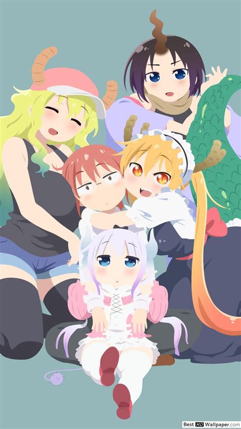 Miss Kobayashis Dragon Maid Hd Wallpapers Wallpaper Cave