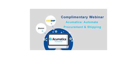 Acumatica Automated Procurement And Shipping
