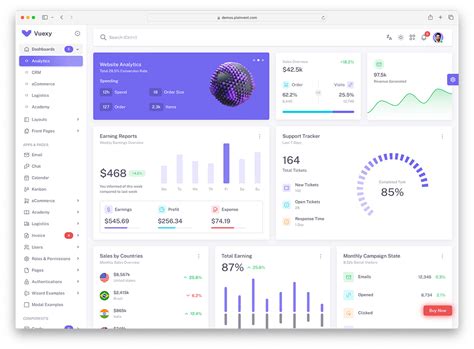 8 best vuetify templates [free and premium] 2025 colorlib