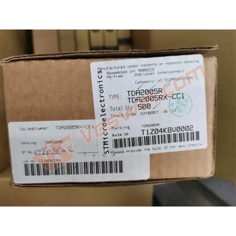 Tda2005r St Audio Amplifiers Veswin Electronics