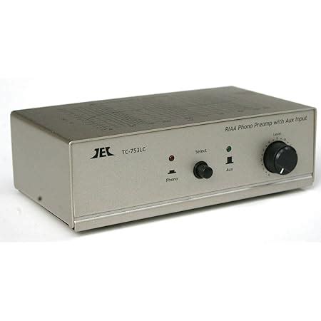 Amazon Com TCC TC LC Black Phono Preamp W Level Control And AUX Input Includes Optional