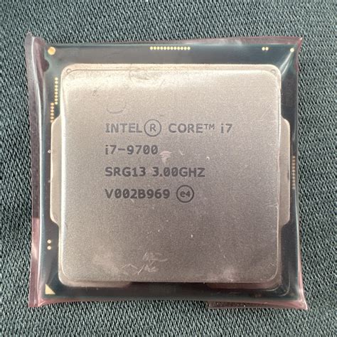 Used Intel Core I7 9700 3 00ghz 8 Core 12mb Lga 1151 Cpu Srg13 Cpu Tested Ubb Threads
