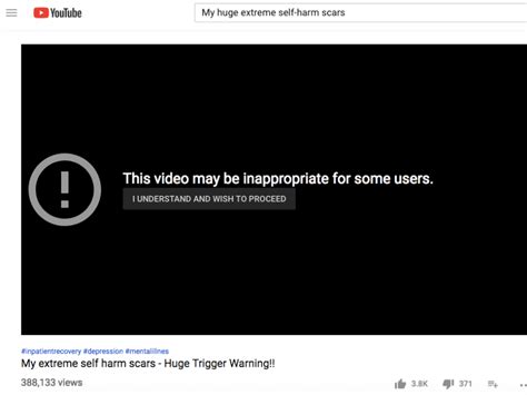 Incident YouTube S Algorithms Failed To Remove Violating Content Related To Suicide And