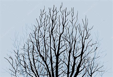 Bare Tree Limbs Stock Vector Cteconsulting