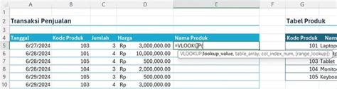 Cara Mengcopy Dan Mengunci Referensi Rumus Vlookup Di Excel Excelformulasi