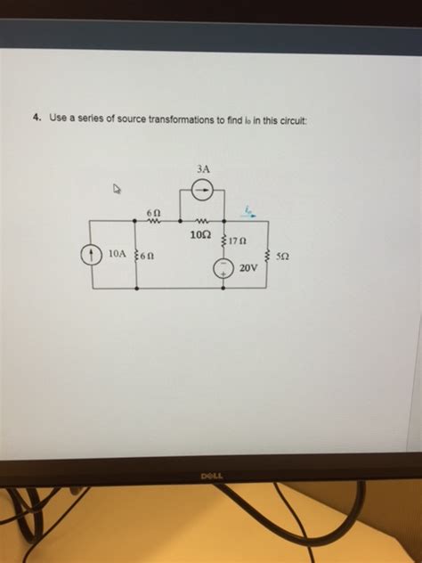 Solved 4 Use A Series Of Source Transformations To Find Io