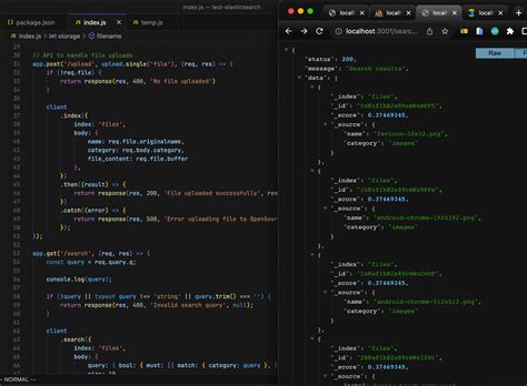 ちから On Twitter Bikin Simple Api Pake Expressjs Buat Upload File And Search File Elasticsearch