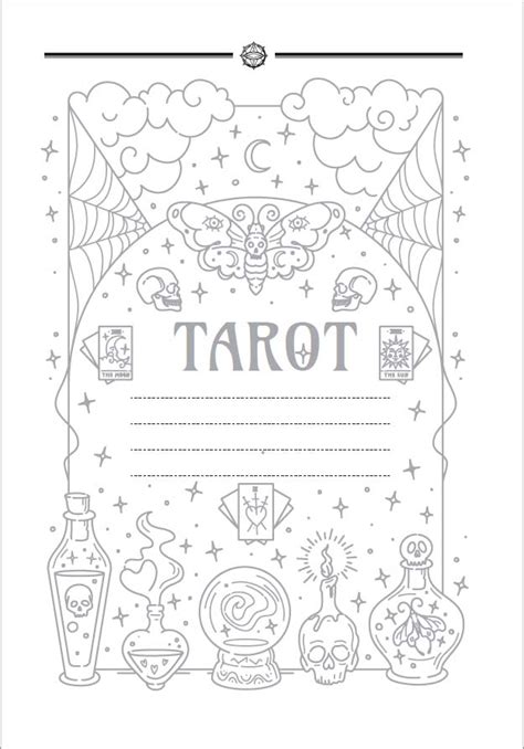 Tarot Journal Дневник Таро блокнот тетрадь ежедневник таролога