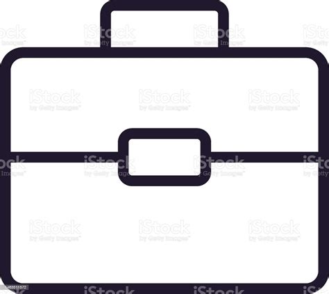 Ui에 대한 간단한 기호 및 기호입니다 웹 사이트 앱 인터넷 상점에 적합합니다 편집 가능한 획 여행 가방의 벡터 선 아이콘 가방에 대한 스톡 벡터 아트 및 기타 이미지