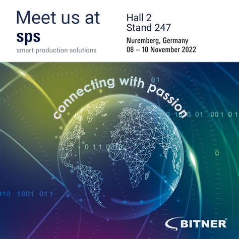 Bitner On Linkedin Bitner Cables Tradefair Sps Sps2022 Automation
