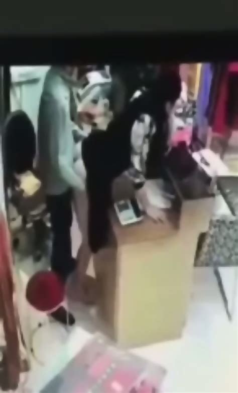 Pakistani Shopkeeper Sex With A Customer In Shop Recorded By Cctv 🔥